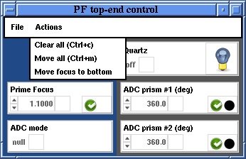 Prime Focus Camera Manual: Top-end Motor GUI